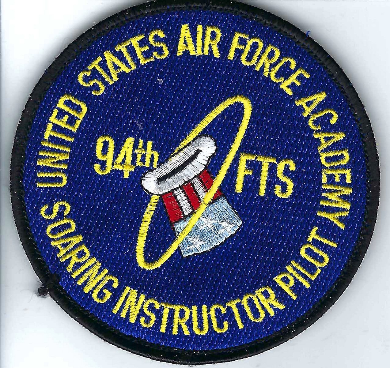 PATCH USAF ACADEMY SOARING INSTRUCTOR PILOT 94TH FTS JT45 | eBay