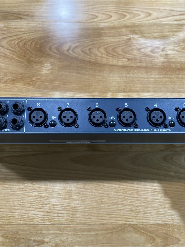PreSonus Digimax D8 8-Channel Mic Preamp with ADAT Lightpipe Very Good ...