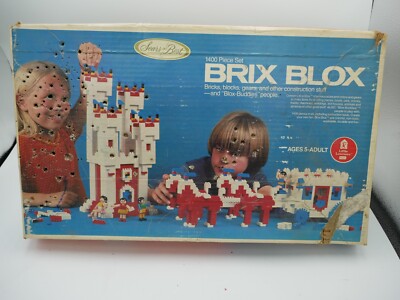 Sears Best Brix Blox Construction Set Little Learners Lego | eBay