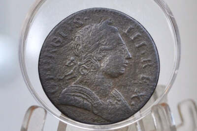 1775 UK Halfpenny - XF Obverse Detail - 1775 Great Britain 1/2 Penny ...