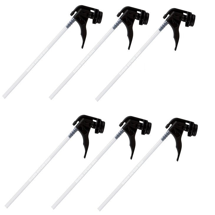 6 x Everbuild No Waste & Dryfix Fitment Spare Expanding Foam Nozzle ...