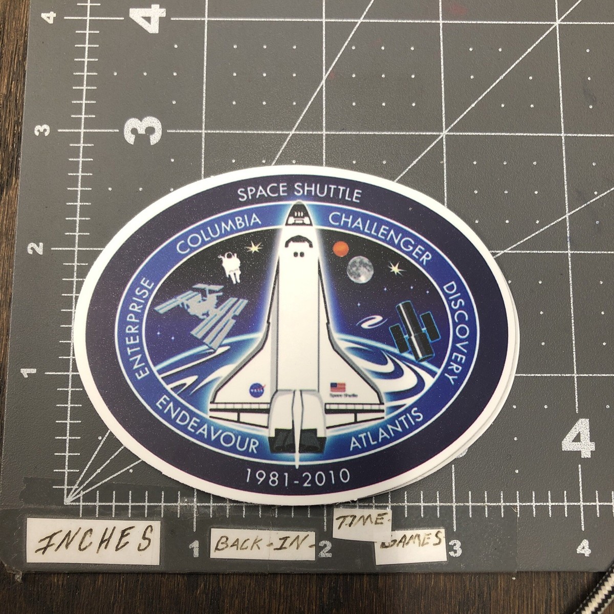 Space Shuttle Sticker