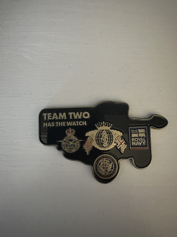 Theater underwater surveillance command team Challenge Coin | eBay
