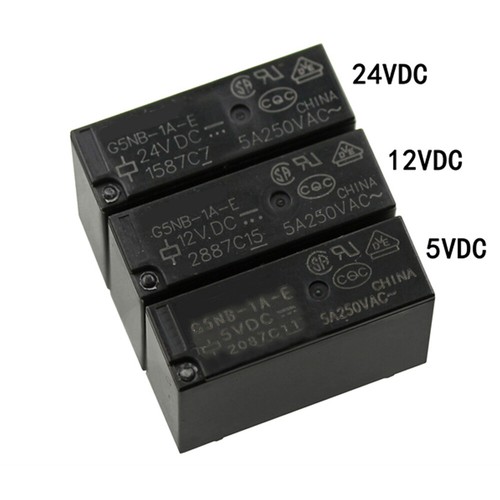 1PCS DC 5V/12V/24V Small Relay G5NB-1A-E-5VDC/ 12VDC 24VDC 5A Relay ...