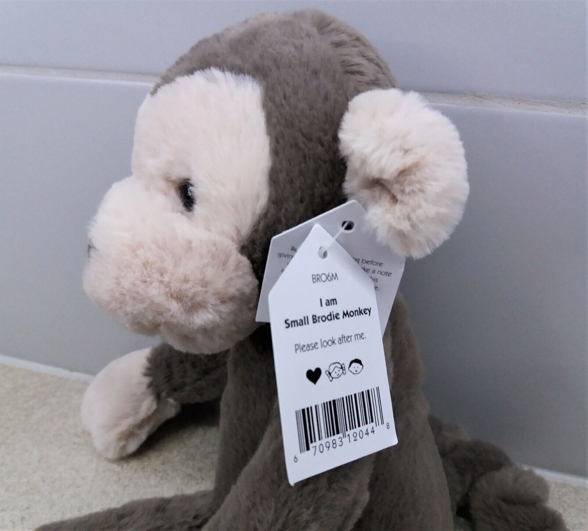 Jellycat Brodie Monkey