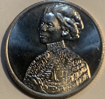 Qua Jovita 2023-D proof-like, error "In Cod We Trust" Floating Letters, Beauty! | eBay