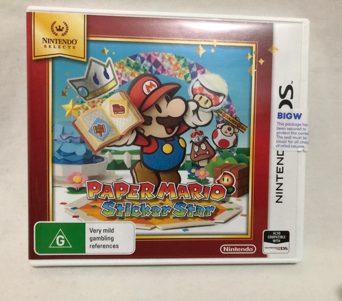 Paper Mario Sticker Star Battle Stickers