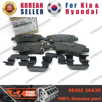 Genuine/OEM 583023XA30 PAD KIT-RR DISC BRAKE for Hyundai Avante MD ...