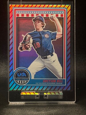 2025 Panini USA Baseball Stars & Stripes - Greyson Bell 13U 14U #152 ...