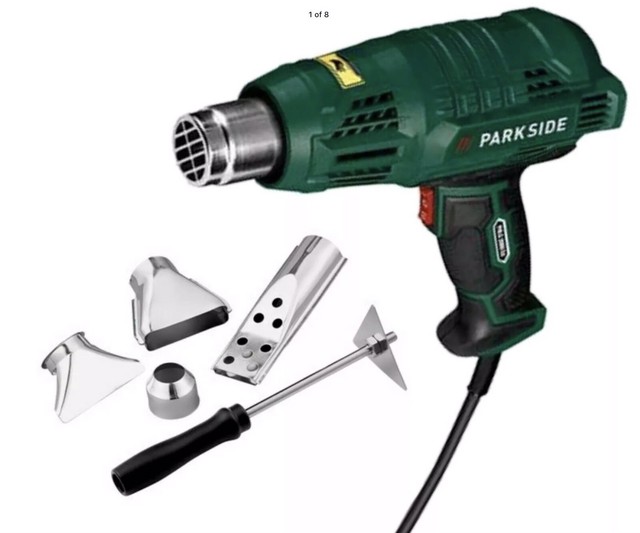 Parkside Hot Air Gun 5 Accessories PHLG 2000 E4 for sale online | eBay