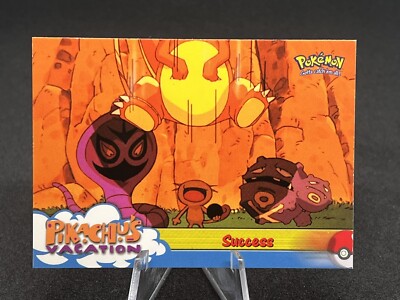 Topps Pokemon - Success 55 - Pikachu's Vacation - Blue Logo | eBay