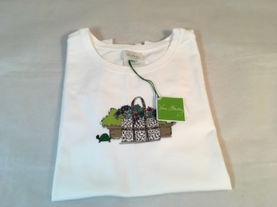 NWT Vera Bradley Short Sleeve Tote with Turtle White T-Shirt | eBay