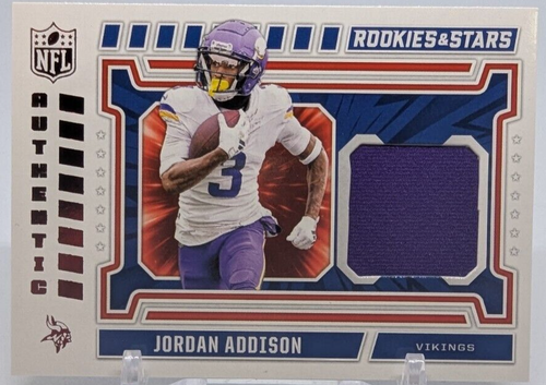 2024 Panini Rookies & Stars - Nfl Authentic #NA-JAN Jordan Addison (MEM ...