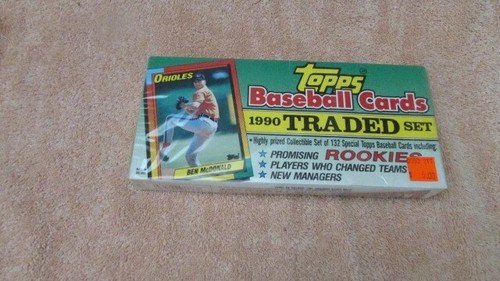 1990 Topps Baseball Factory Traded Set (Retail)/Unopened-Sealed | eBay