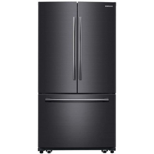 SAMSUNG RF 260 Beaesg 36" Black Stainless French Door Refrigerator 25.5 ...