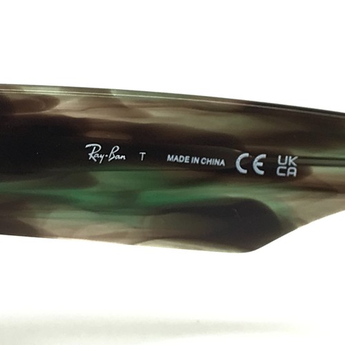 Ray-Ban Eyeglasses Frames RB0840V MEGA WAYFARER 8297 Clear Green Brown ...