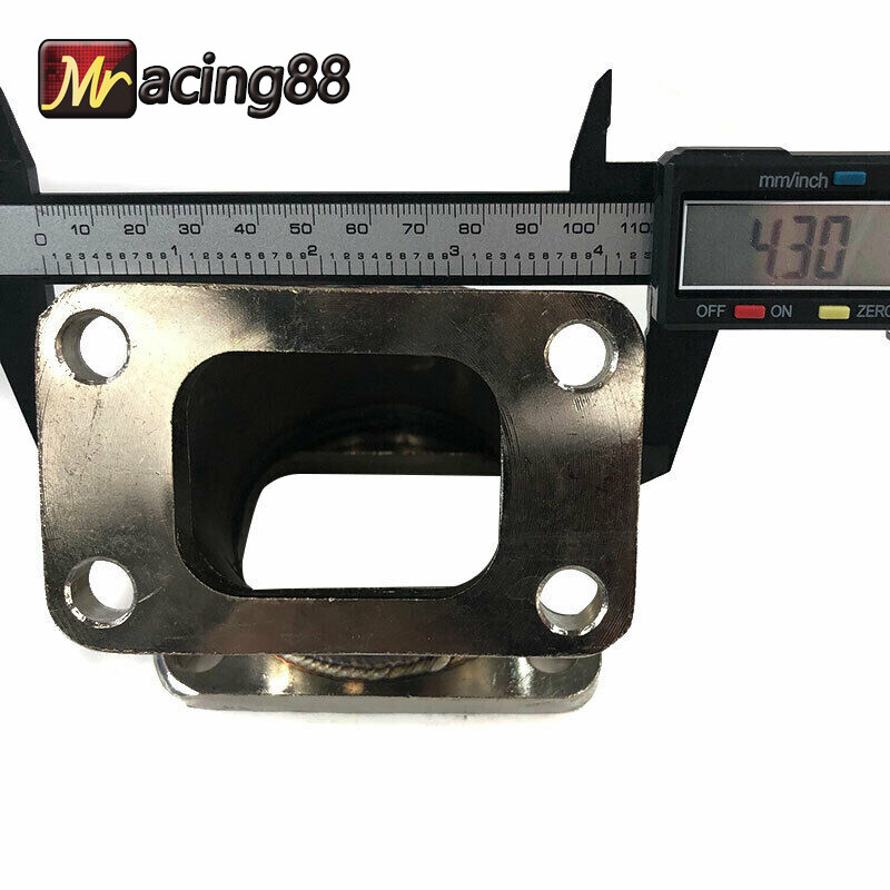 T3-T4 4-Bolt 45 Degree Turbo Flange Adapter Conversion Adapter ...