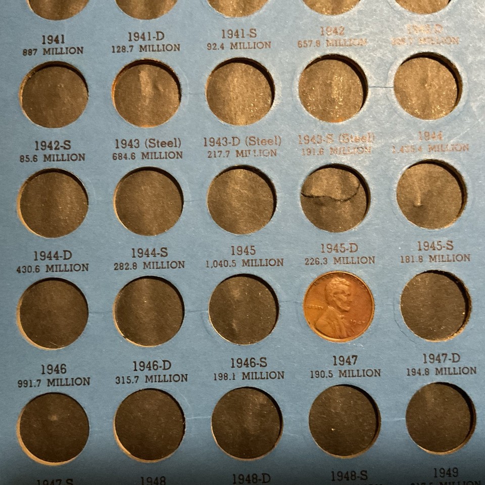 Whitman Lincoln Cent Coin Folders 1909 2025 Penny Album Collection W ...