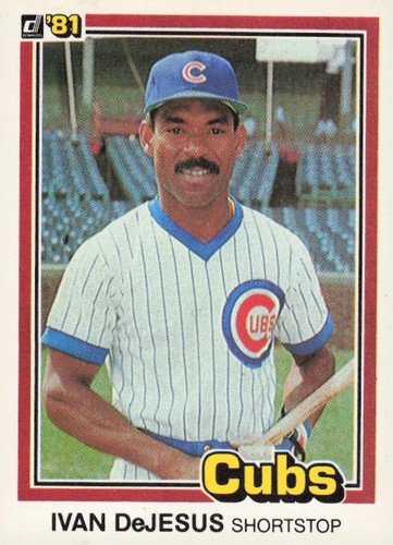 1981 Donruss #483b Ivan DeJesus | eBay
