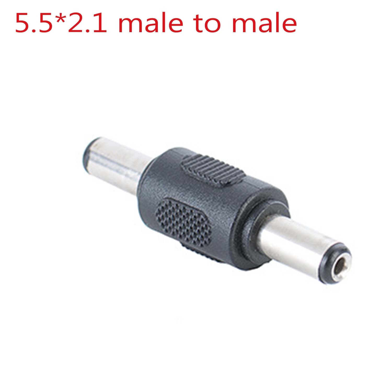 5.5mm x 2.1mm Female to Female male to male DC CCTV Power Coupler ...
