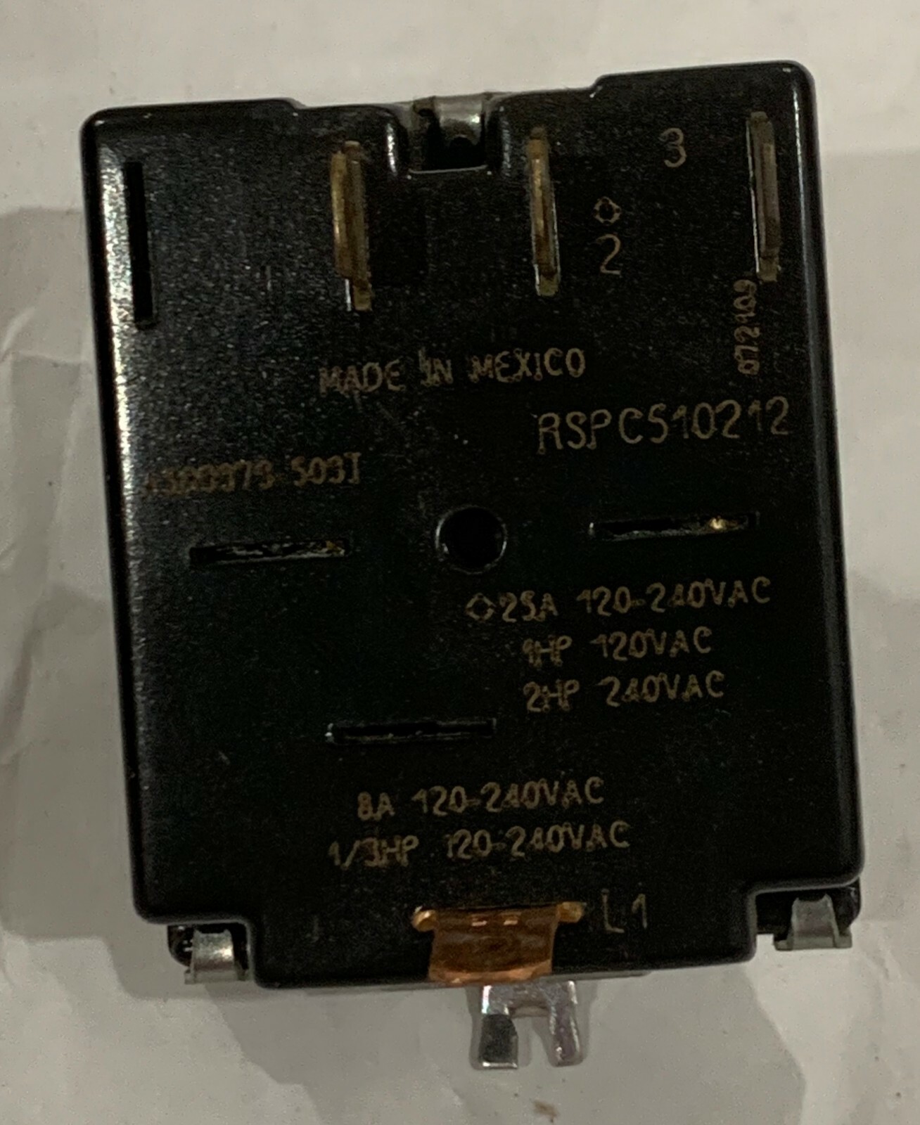 Washer/Dryer Switch, Fabric Selector, for Speed Queen P/N: 510212 [Used ...