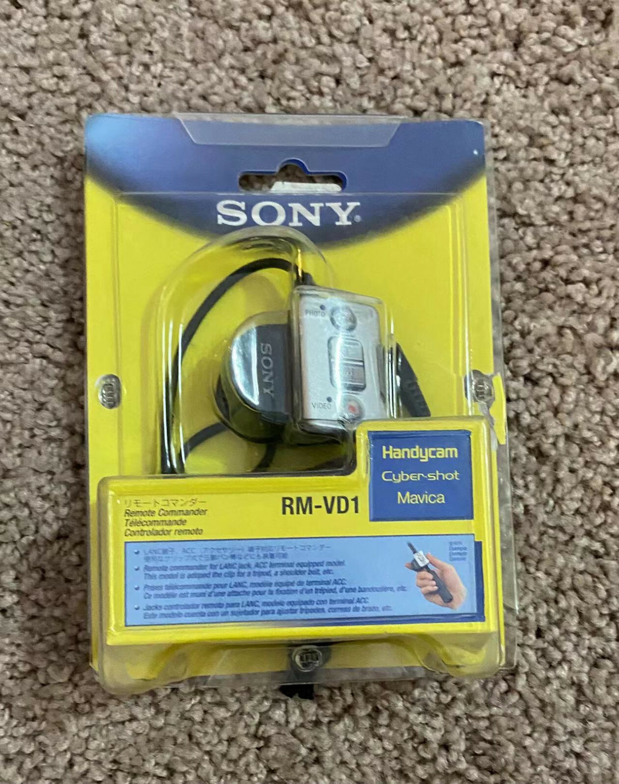 Sony RMVD1 Remote for DCR-HC, DCR-DVD, DCRVX2100 & HDRFX1 Camcorders | eBay