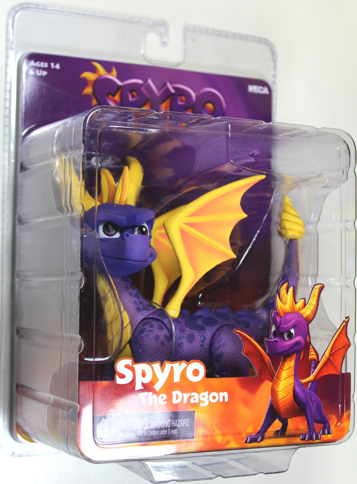 NECA ~ SPYRO THE DRAGON ACTION FIGURE ~ New & Unopened ~ RARE | eBay