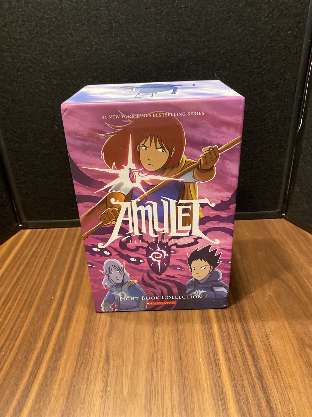 Amulet #1-8 Series Box Set Paperback 8 Book Collection, Graphix By Kazu ...