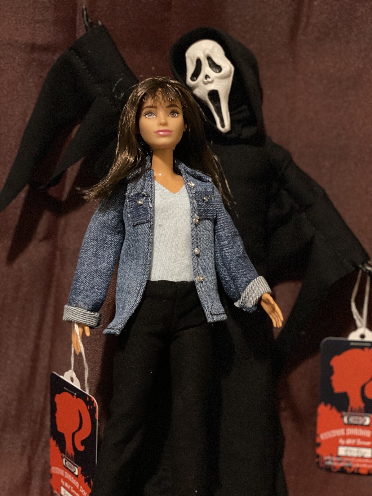 Sidney & Ghost face CUSTOM HORROR DOLLS OOAK 12” SCREAM Action Figures ...