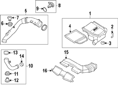 BMW 13717599291 GENUINE OEM AIR INLET TUBE GASKET | eBay