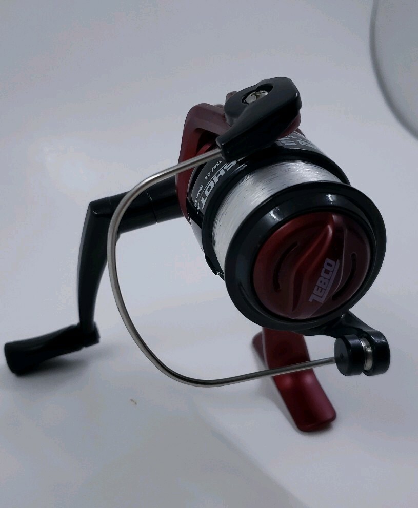 Zebco Slingshot 20 SLSP20 GWG8 RED Spinning Reel; Factory installed ...