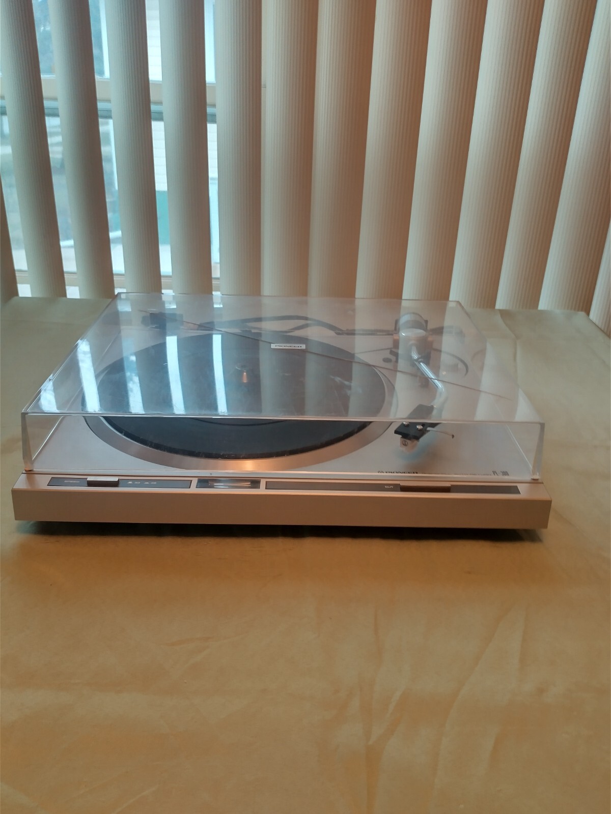 PIONEER PL-300 TURNTABLE WORKING VINTAGE DIRECT DRIVE AUTO RETURN AT ...