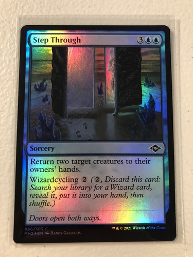 1x Step Through FOIL Modern Horizons 2 MTG Magic The Gathering Pack ...