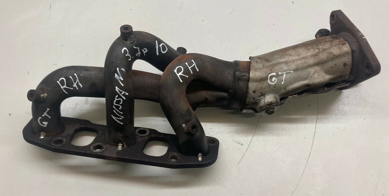 NISSAN 370Z EXHAUST MANIFOLD RIGHT SIDE GT 3.7 PETROL V6 VQ37VHR 2010 ...