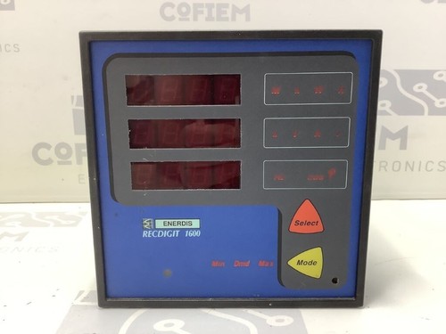 RECDIGIT1600C - ENERDIS - RECDIGIT 1600C Process Display Refurbished | eBay