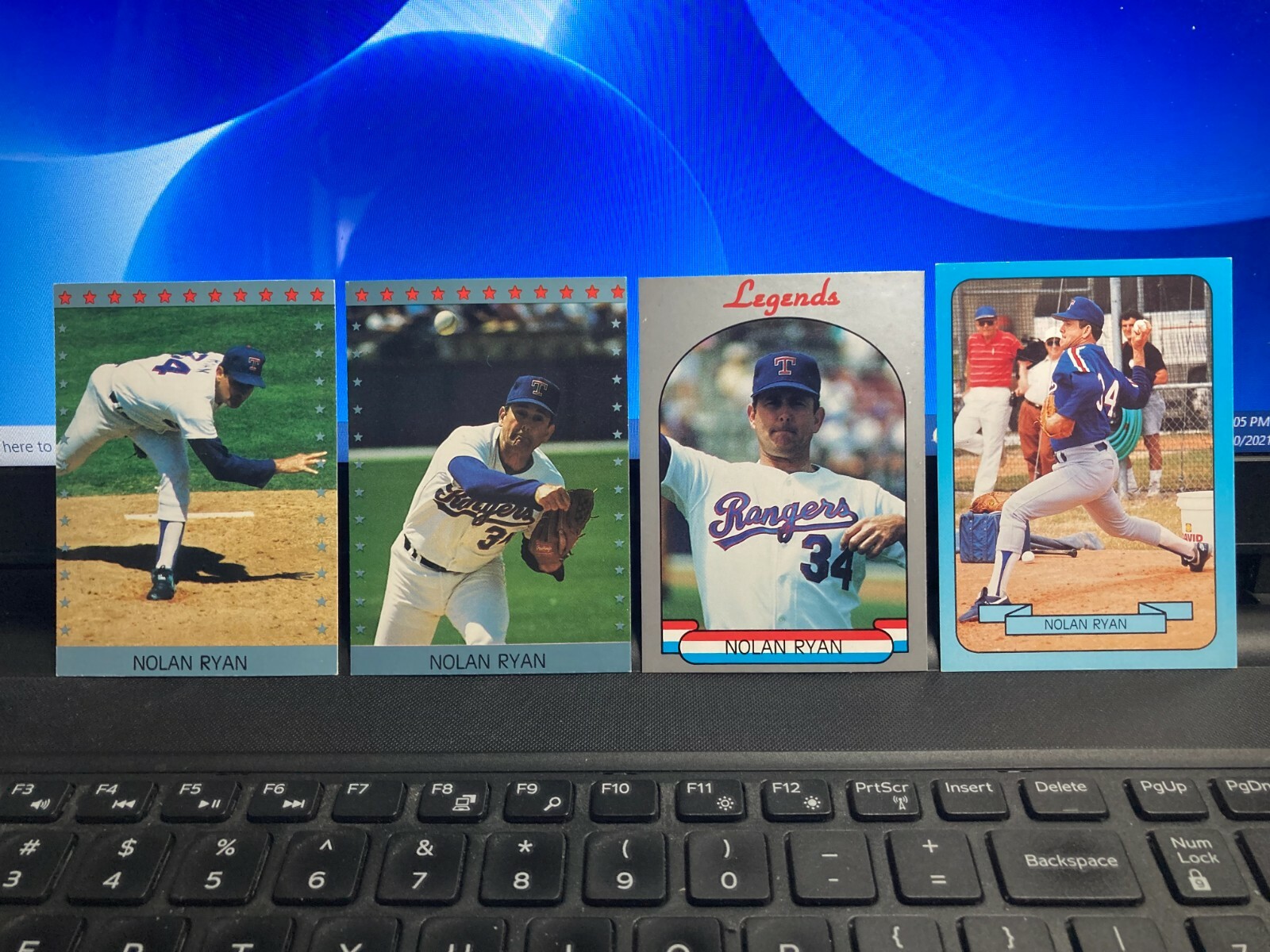 SET 4 DIFFERENT Old 90s NOLAN RYAN Oddballs Broder "Living Legend ...