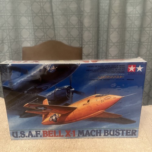 1/72 Scale Tamiya, Bell X-1 Mach Buster Jet Model Kit #60601-1200 BN ...