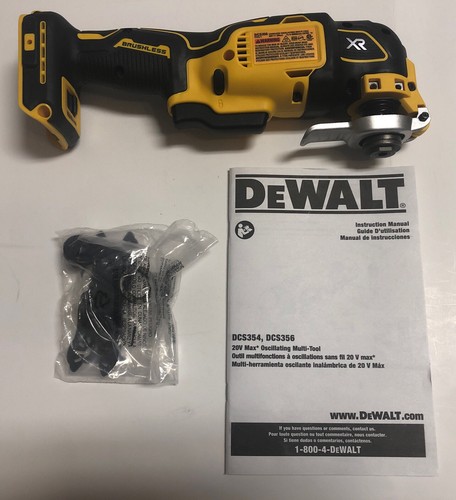 NEW DEWALT DCS356 20V 20 Volt MAX XR Brushless 3-Speed Oscillating ...