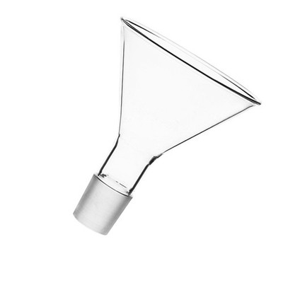 Glass Liquid Funnel for Powder Lab Short Stem Funnels Laboratory ...