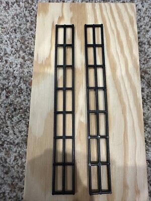 2 Lego 2541 Black Pirate Ship Boat Mast Rigging Long 27 x 5 8.5" 6285 ...