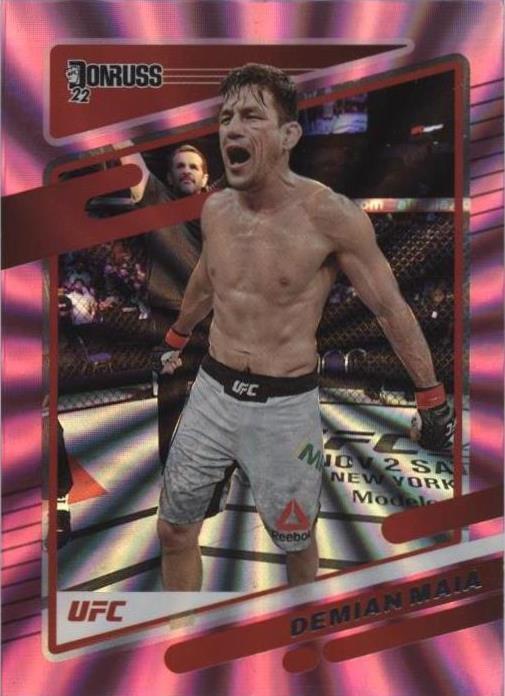 2022 Donruss UFC - Demian Maia #171 Holo Pink Laser for sale online | eBay