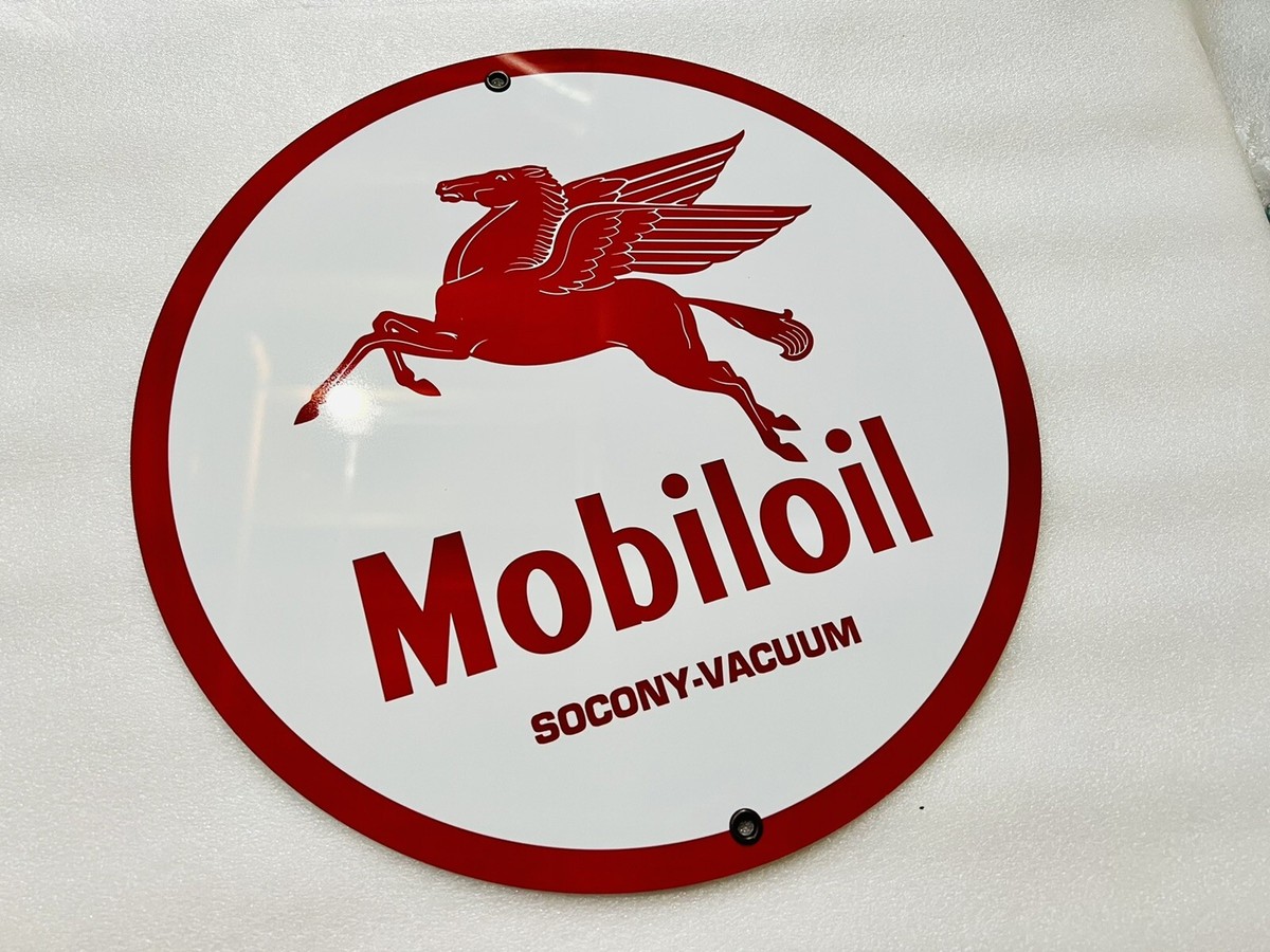Mobil Oil Sign