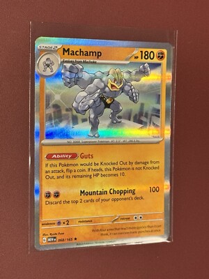 Machamp 068/165 Holo Pokemon Scarlet & Violet 151 | eBay