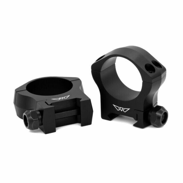 Warne 7214M Mountain Tech 30mm Tube Medium Height Scope Rings Matte ...