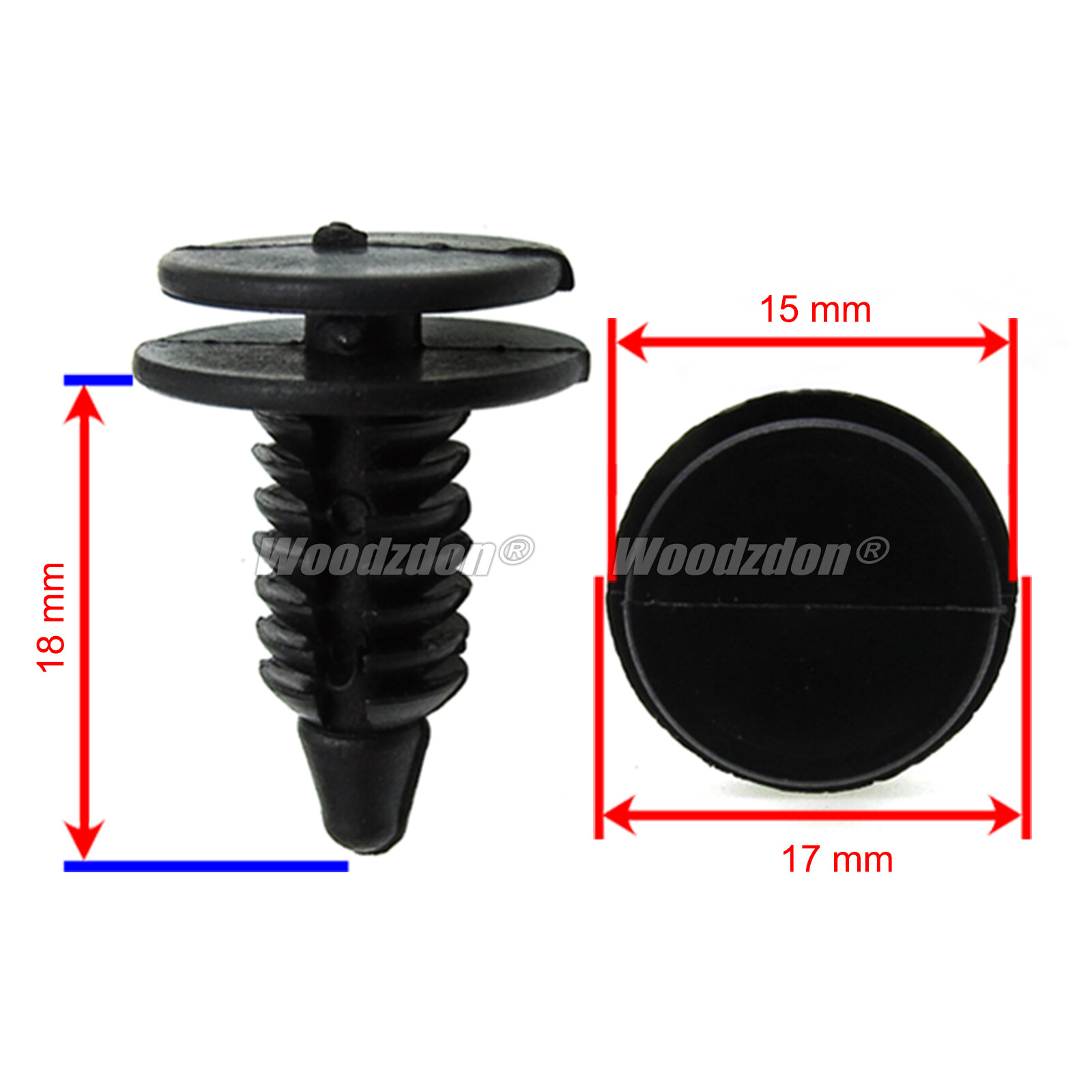 50 Interior Door Trim Plastic Panel Retainers Clips For Ford SUV ...