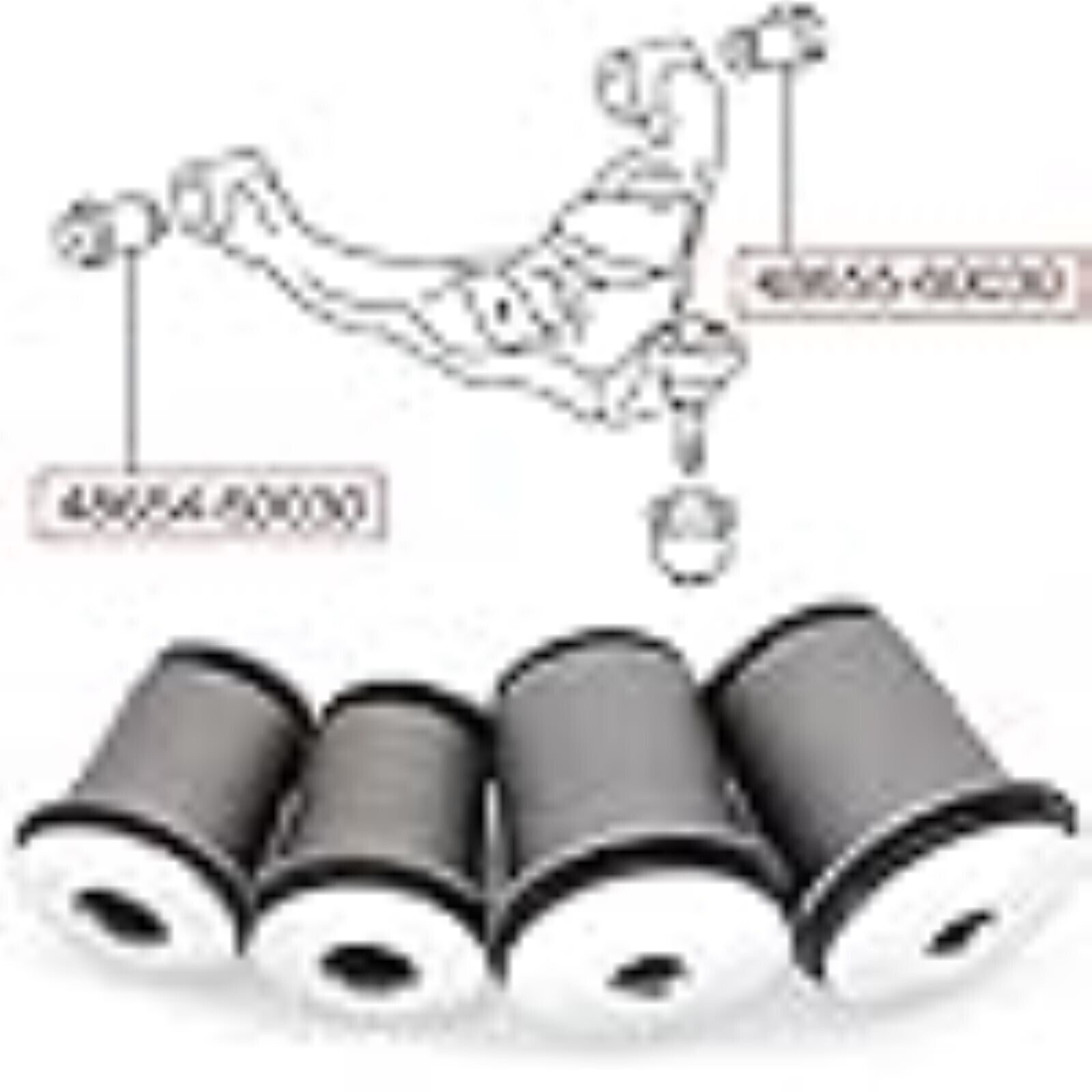 Toyota Genuine 4RUNNER FJ GX470 Lower Control ARM Bushing Set | eBay