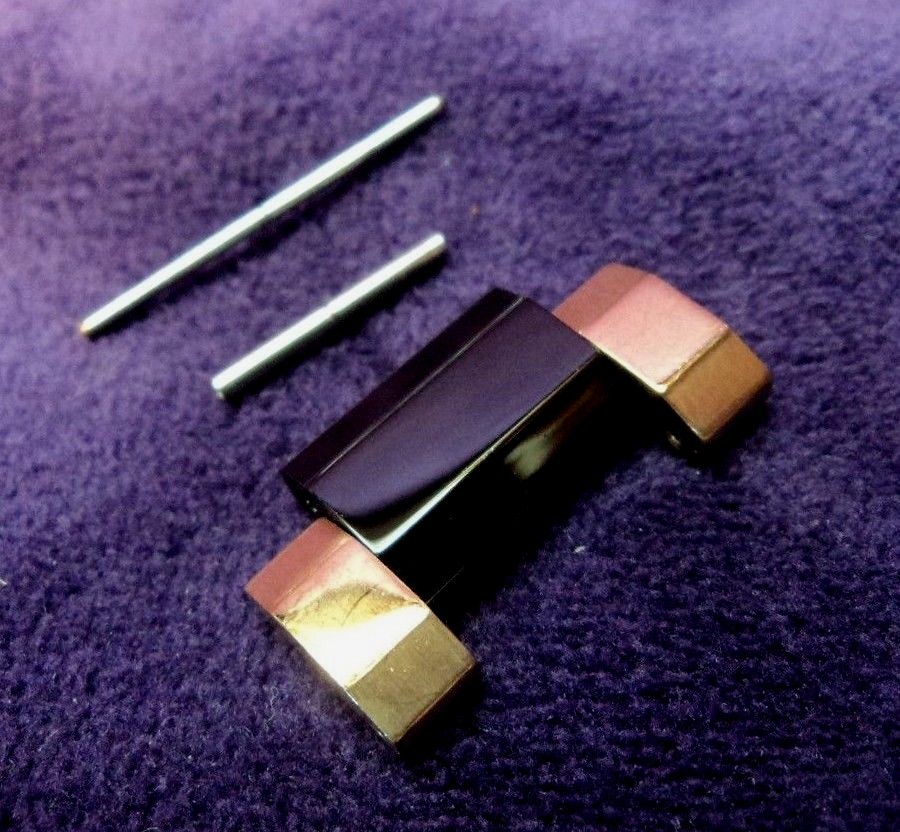 INVICTA RESERVE 13718 Watch Bracelet Link-Tube-Pin 22mm Rose Gold Plack ...