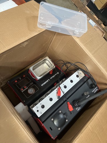 LAUNCH CNC-603A 6 Cylinders Fuel Injector Cleaner & Tester Cleaning ...