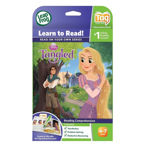 LeapFrog Tangled Disney LeapReader Book - Story of Rapunzel (Tag) 5-8 ...