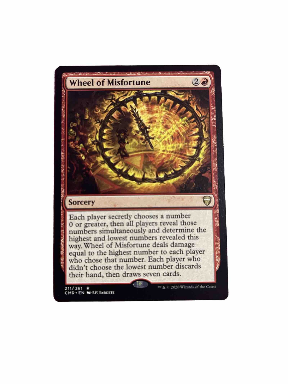 Wheel of Misfortune Commander Legends 211/361 Regular Rare MTG | eBay